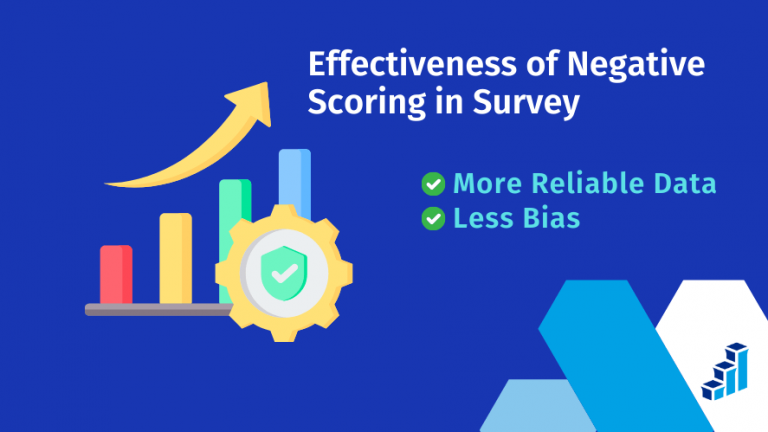 The Effectiveness of Negative Scoring in Survey Data Analysis - Polling.com