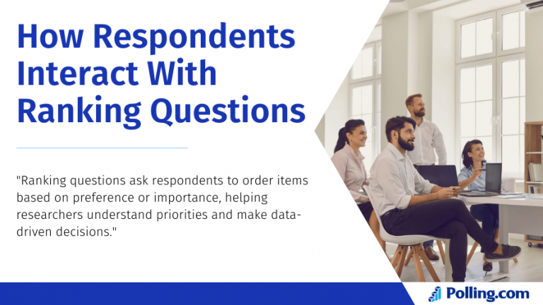 Ranking Questions in Market Research Surveys - Polling.com