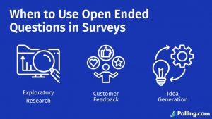 Open Ended Question: What It Is and When to Use It in Your Surveys ...