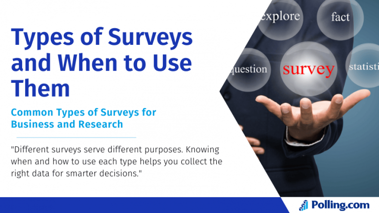 Why Conduct a Survey? 7 Reasons You Should Know - Polling.com